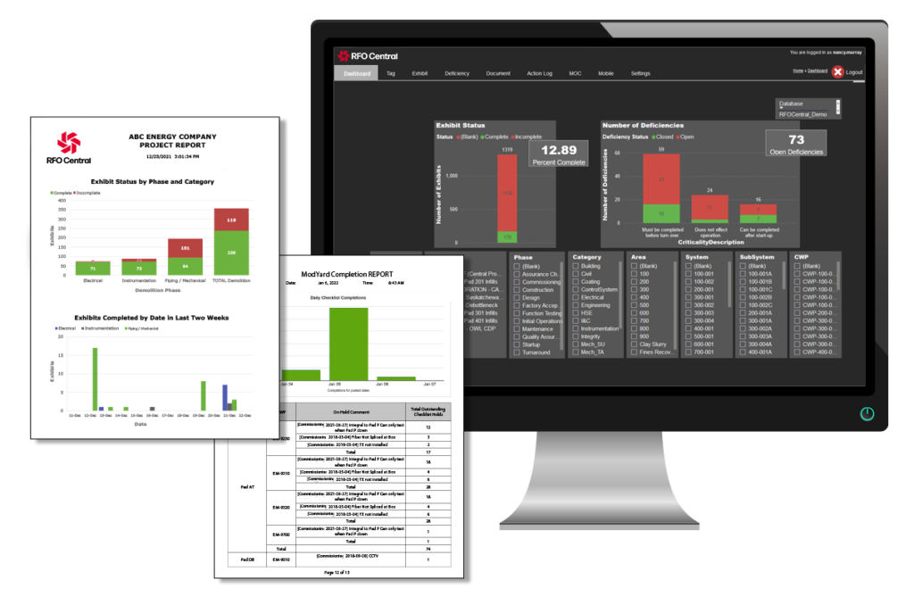 Feature-rich data, workflow & doc management completions software