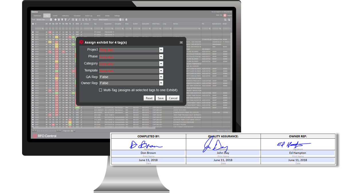 Feature-rich data, workflow & doc management completions software
